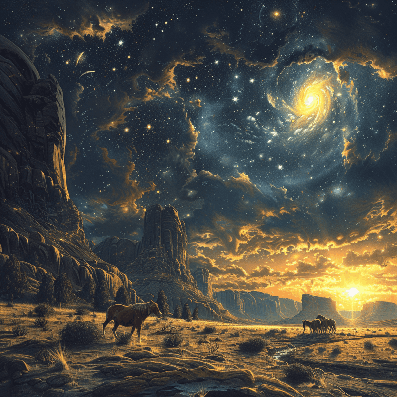 The Navajo Creation Story: Journey through the Emergence into the World ...